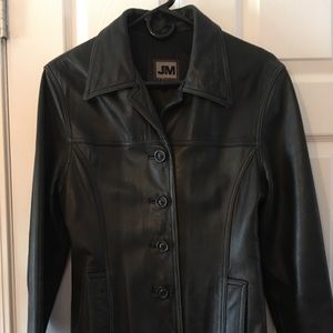 JM Collection | Jackets & Coats | Vintage Leather Jacket | Poshmark
